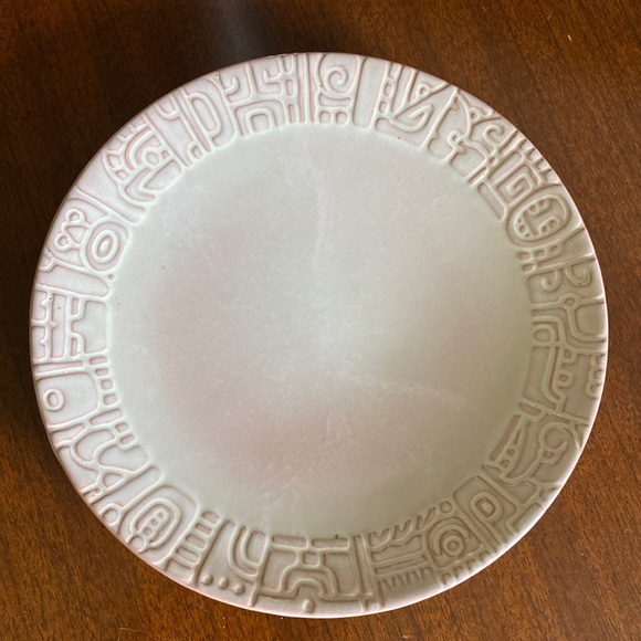 Frankoma | Dining | Frankoma Plate One Plate In Mayan Aztec Pattern ...